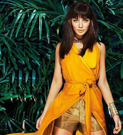 After Aishwarya's Purple Lips, Amy Jackson's Yellow Lips Hit Spotlight ...