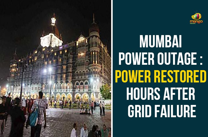 Mumbai Power Outage : Power Restored Hours After Grid Failure