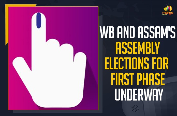 WB And Assam's Assembly Elections For First Phase Underway