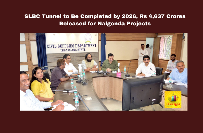 SLBC Tunnel to Be Completed by 2026, Rs 4,637 Crores Released for ...