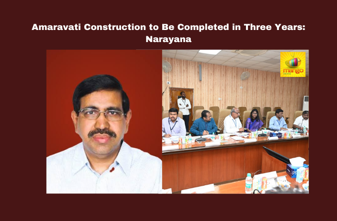 Amaravati Construction to Be Completed in Three Years: Narayana | Mango ...
