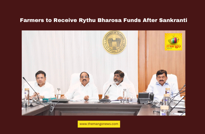 Farmers to Receive Rythu Bharosa Funds After Sankranti | Mango News