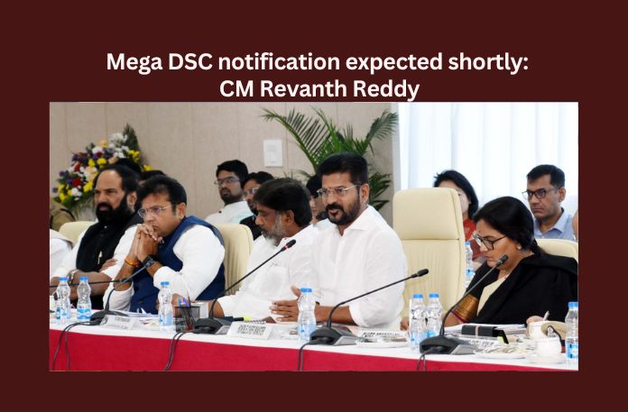 Mega DSC notification expected shortly CM Revanth Reddy | Mango News